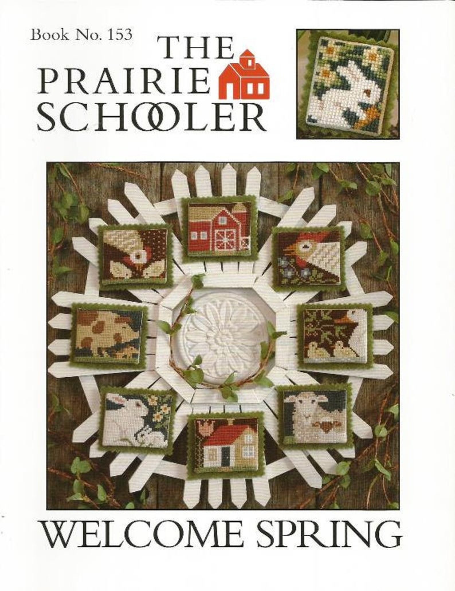 The Prairie Schooler "welcome Spring" Cross Stitch Pattern, Primitive ...