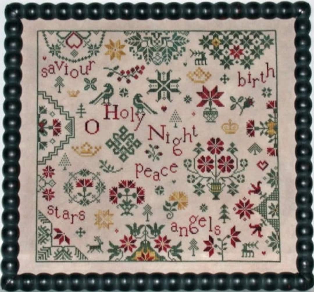 PRAISEWORTHY STITCHES "simple Gifts - O Holy Night" Counted Cross ...