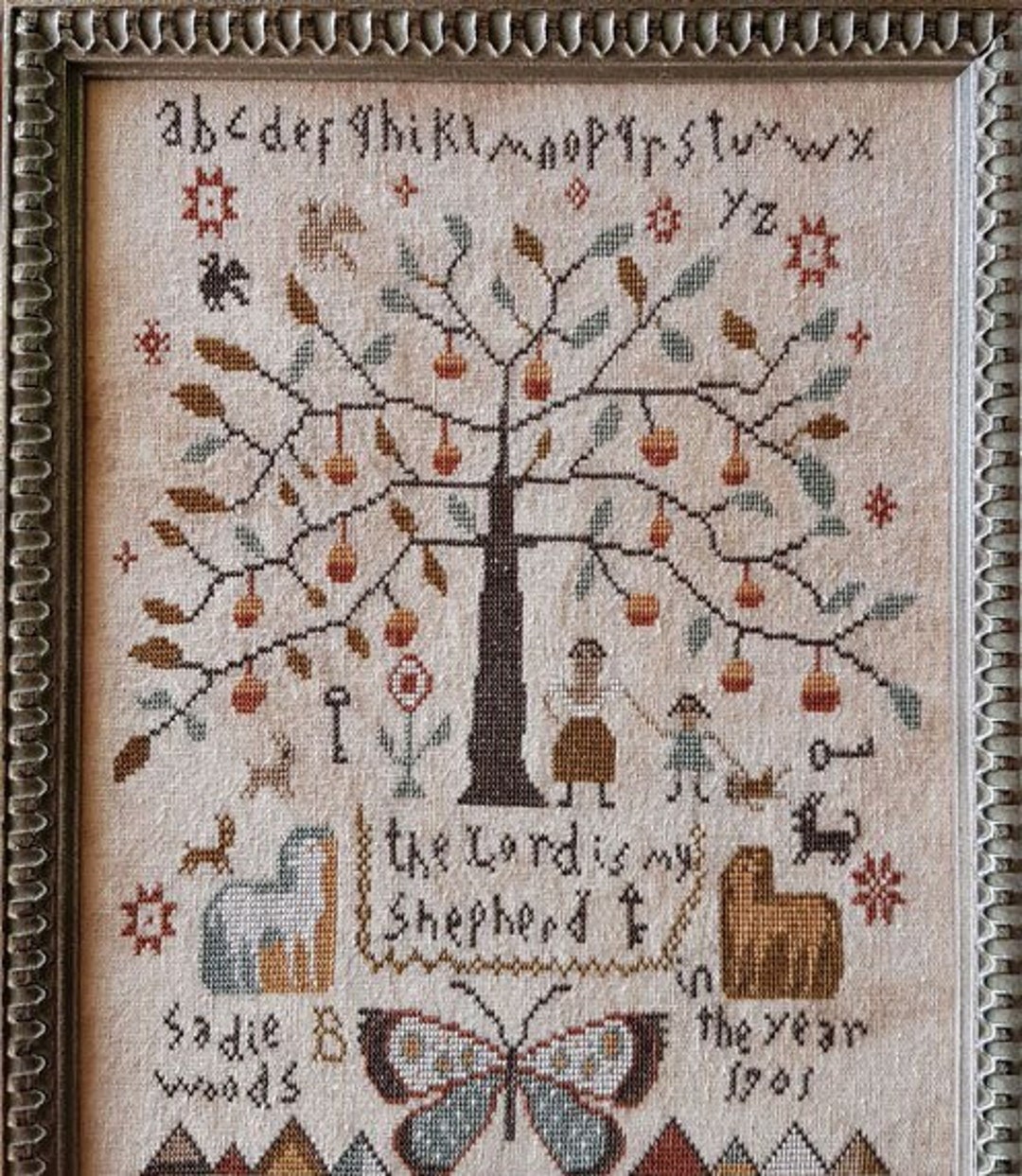BARBARA ANA DESIGNS sadie Woods 1901 Counted Cross - Etsy