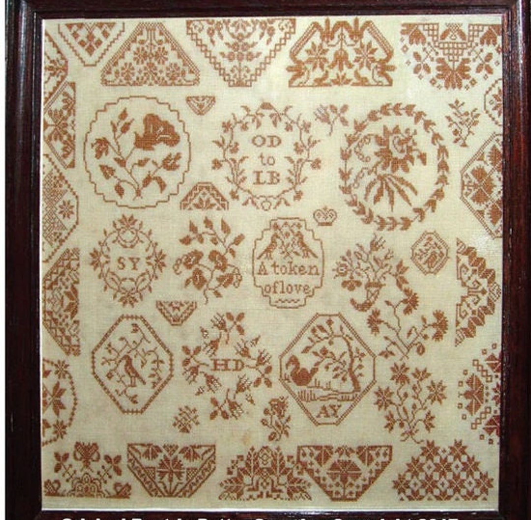 Stitchybox Samplers "beatrix Potter Quaker Sampler" Counted Cross ...