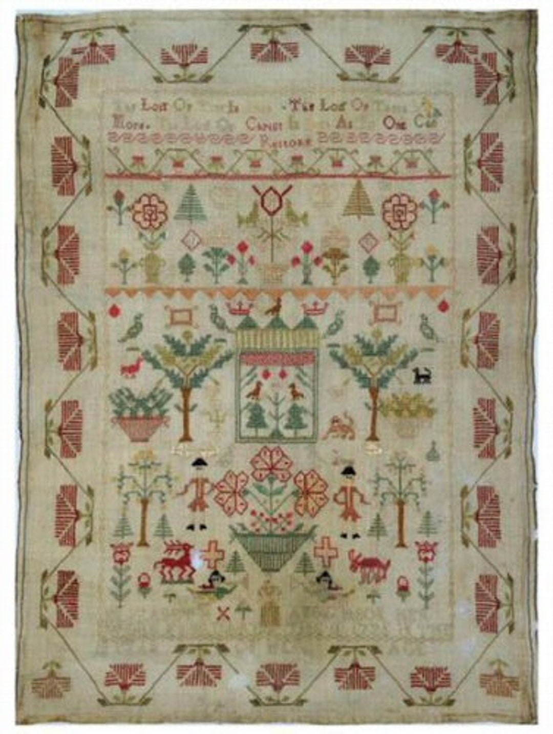 GIGI R DESIGNS "elizabeth Anderson, 1775" Counted Cross Stitch Pattern ...