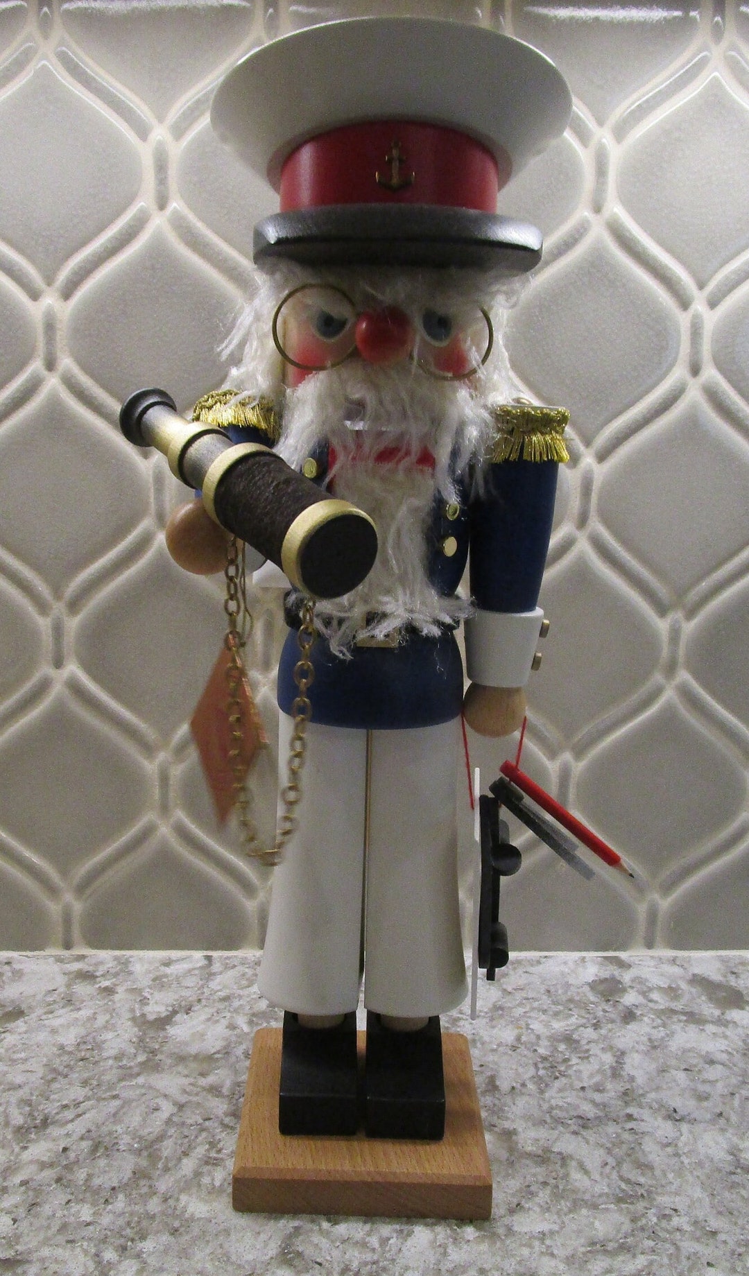 Original ULBRICHT 15 Sailor Nutcracker Vintage Collectible Handmade in ...