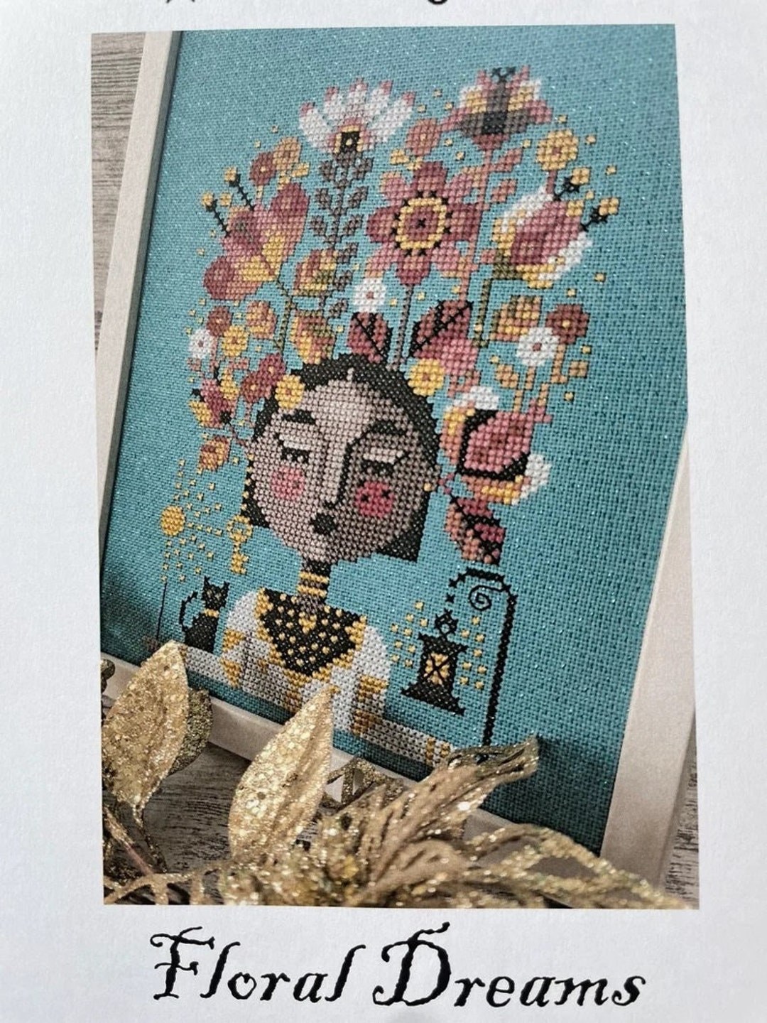BARBARA ANA DESIGNS "floral Dreams" Counted Cross Stitch Pattern, Chart ...