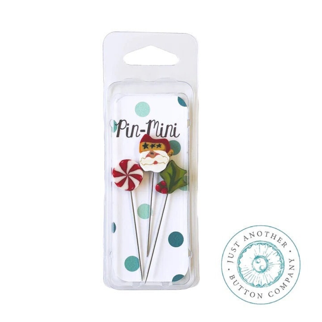 JUST ANOTHER BUTTON Company "pin-mini: Holiday Pins" Christmas, Pin ...