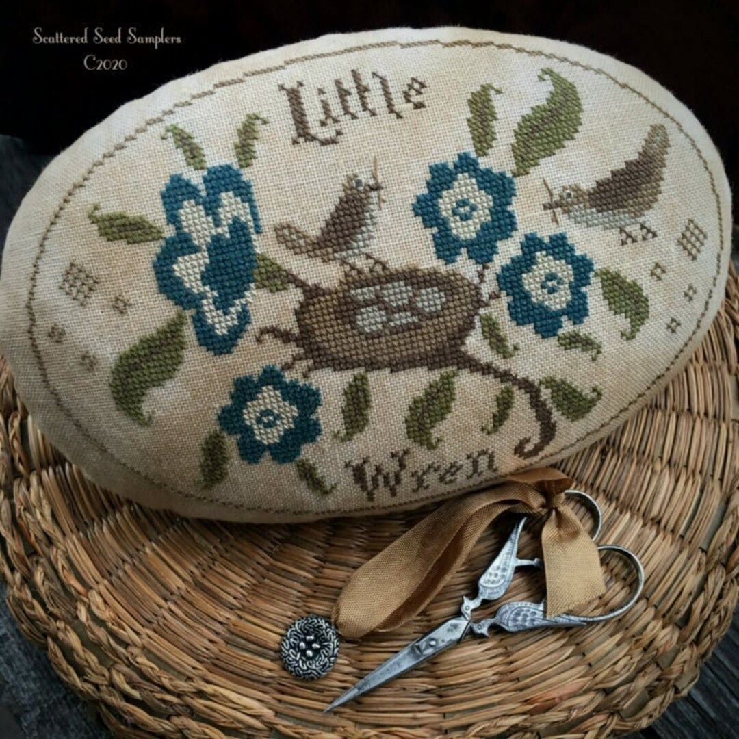 SCATTERED SEED SAMPLERS "out on A Limb" Counted Cross Stitch Pattern ...