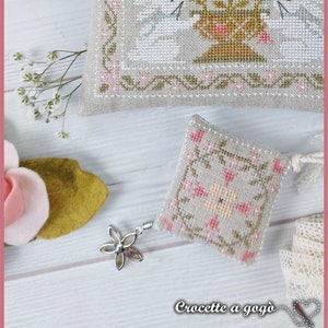 CROCETTE A GOGO "spring Basket" • Counted Cross Stitch Pattern ...