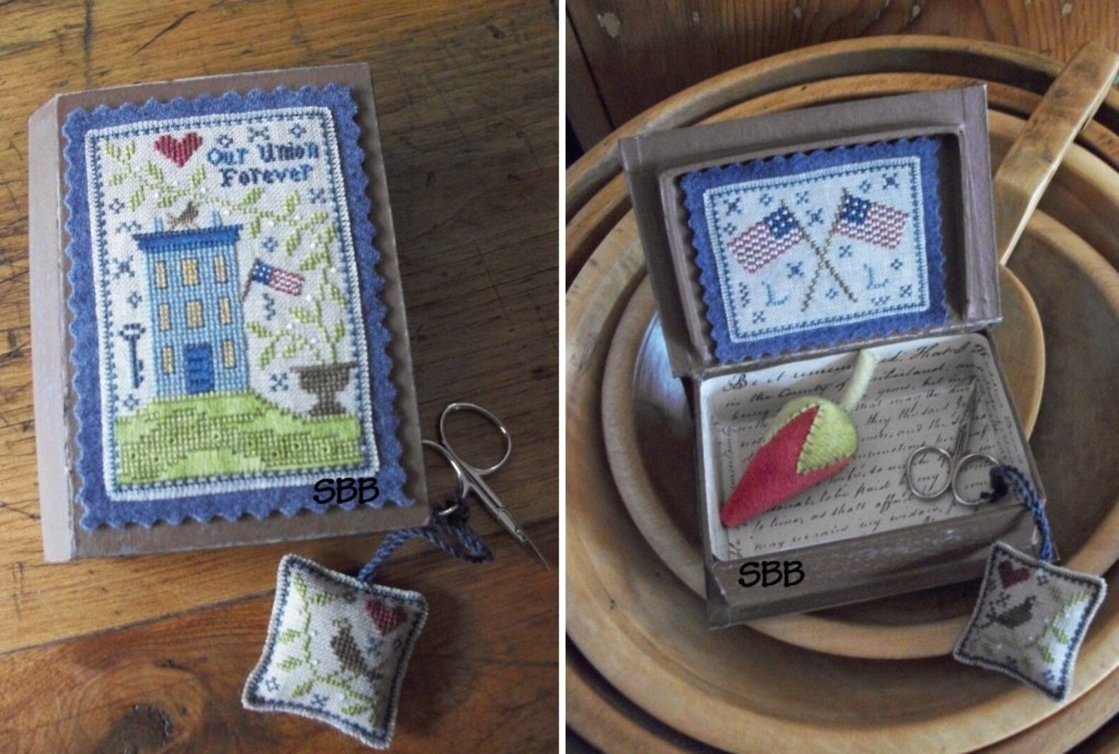 CHESSIE & ME patriotic Stitch Book Counted Cross - Etsy