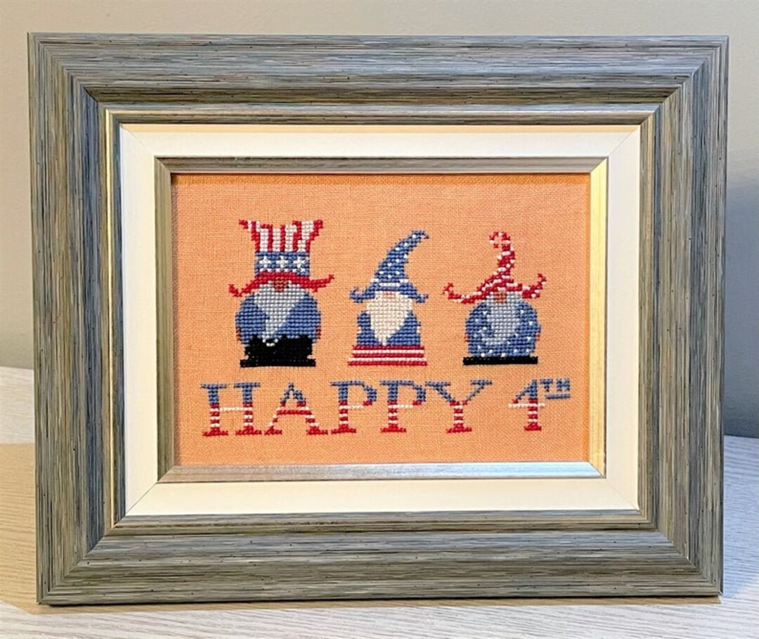 Aurytm grumpy Old Men Celebrate: Happy 4th Cross Stitch Pattern - Etsy