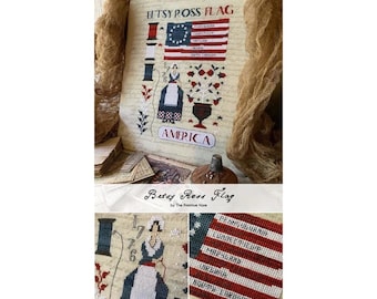 Crocette A Gogo • "american Sampler" • Counted Cross Stitch Chart • Eagle • Patriotic, 4th of ...