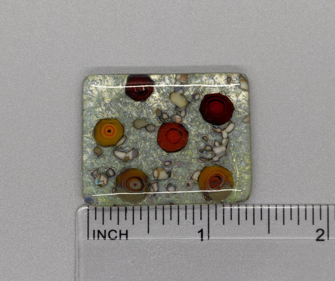 BEAU VERRE ART fused Glass Needle Minder Fused Glass Magnet Beautiful ...