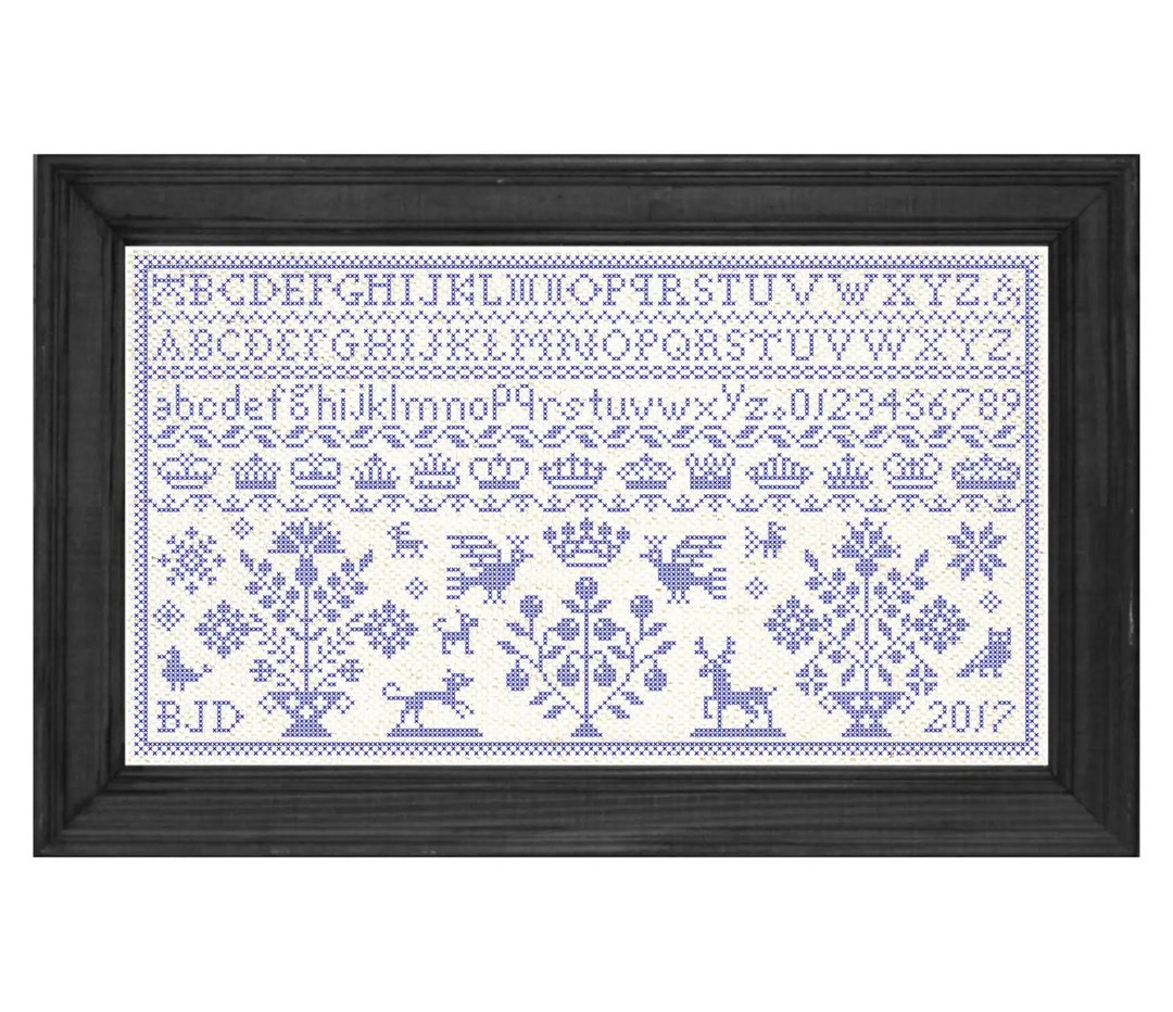 PDF INSTANT Download • Quiltify Design • "strip Sampler" • Counted ...