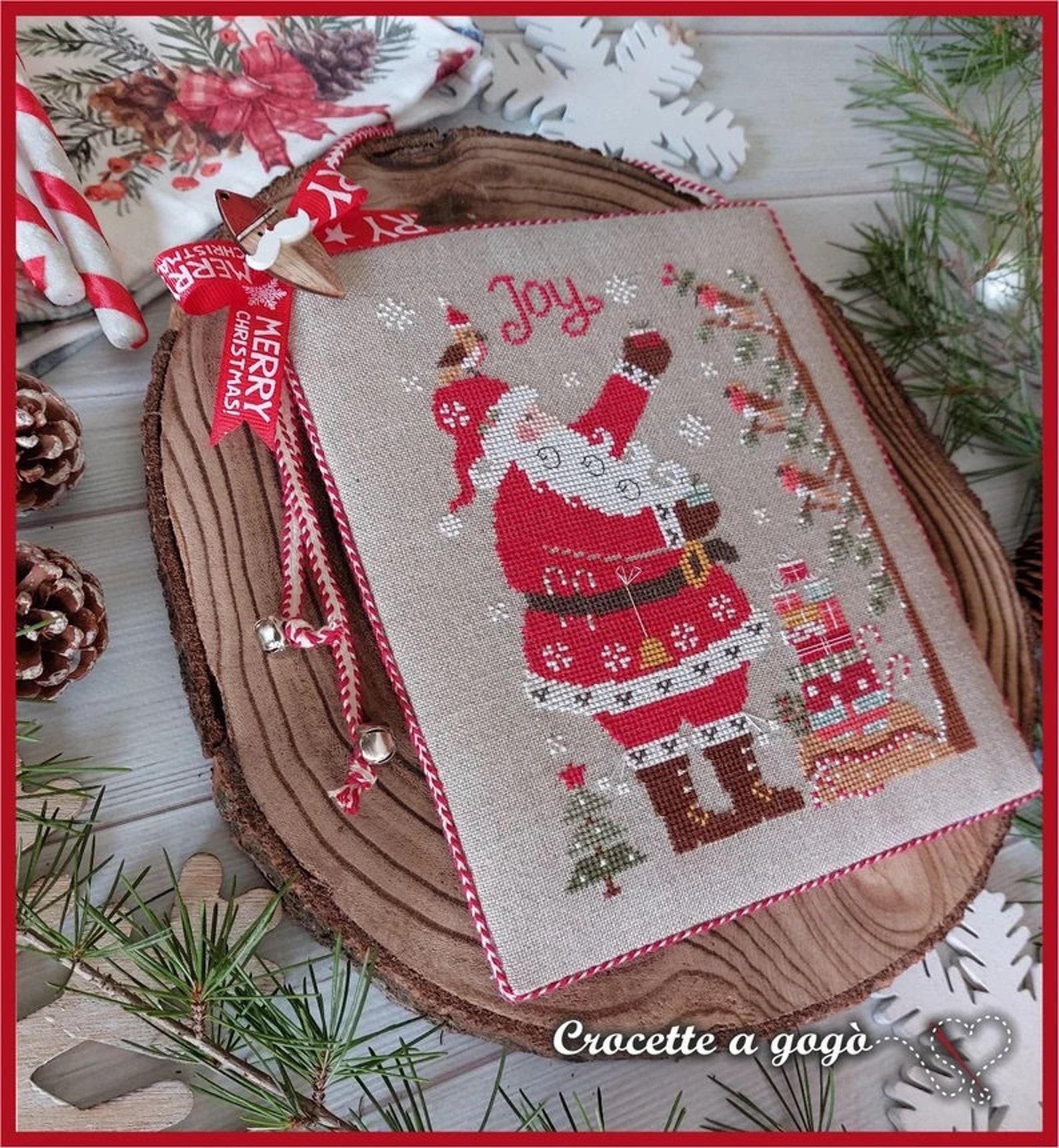Crocette A Gogo santa Claus 2022 Counted Cross - Etsy