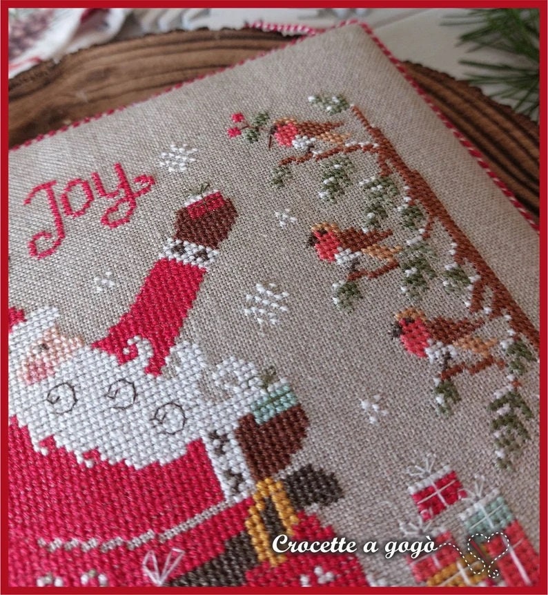 Crocette A Gogo santa Claus 2022 Counted Cross - Etsy