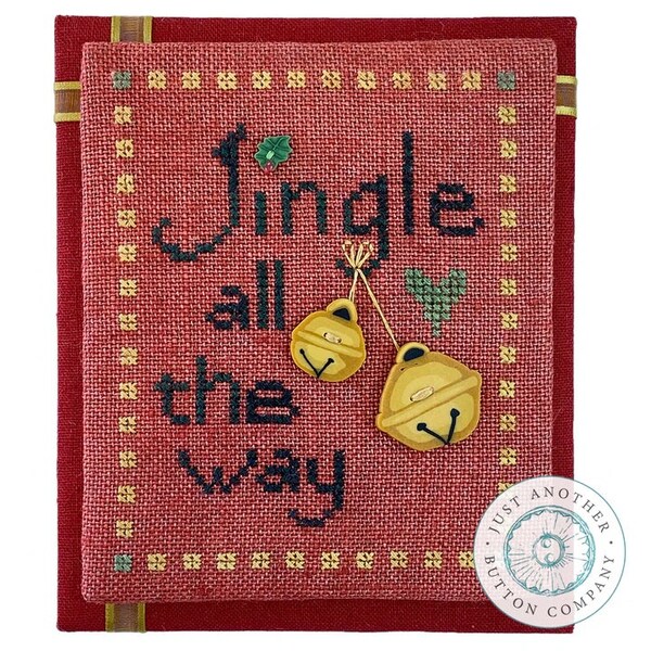 Cross Stitch Button - Etsy