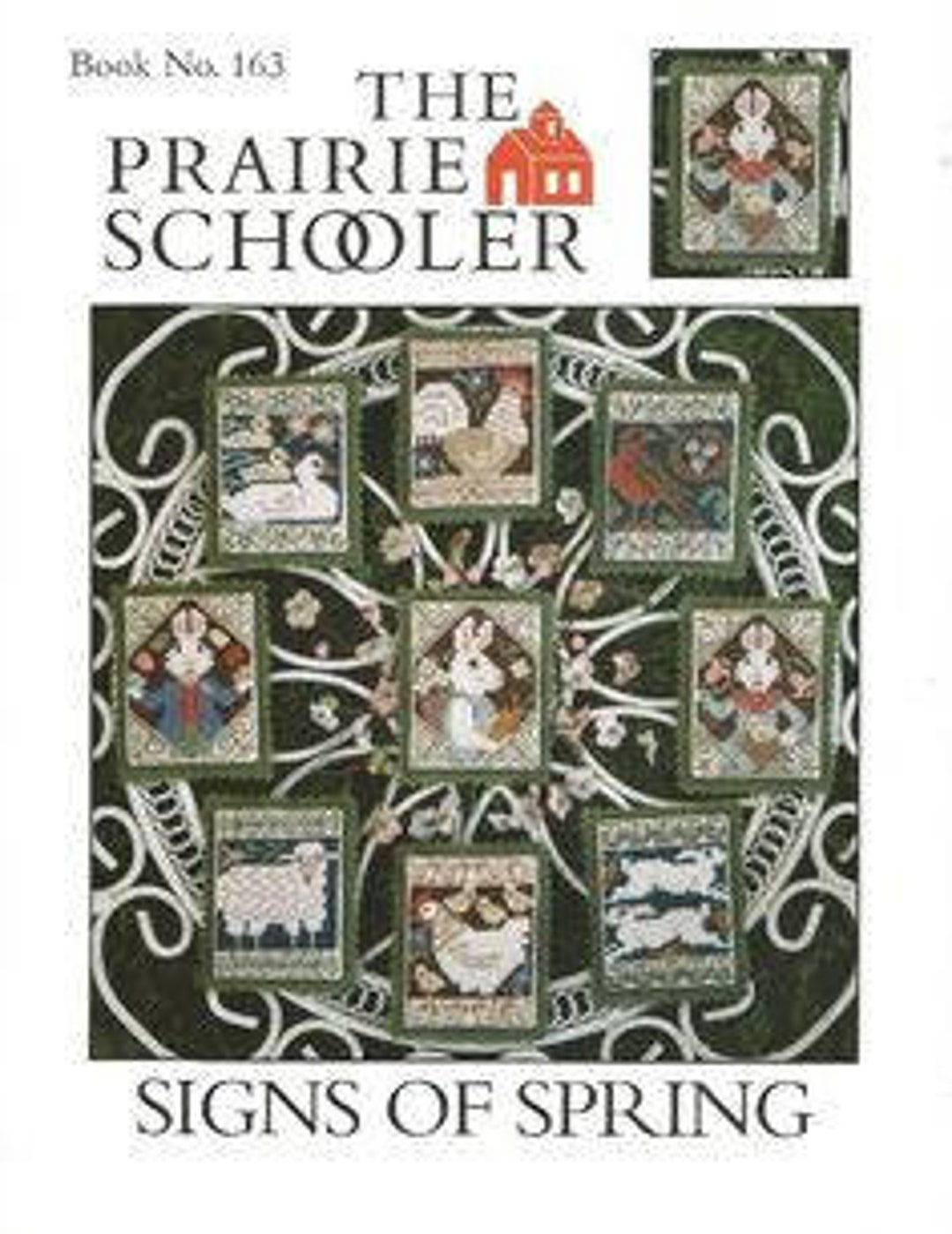 The Prairie Schooler SIGNS OF SPRING Cross Stitch Pattern Chart Book No ...