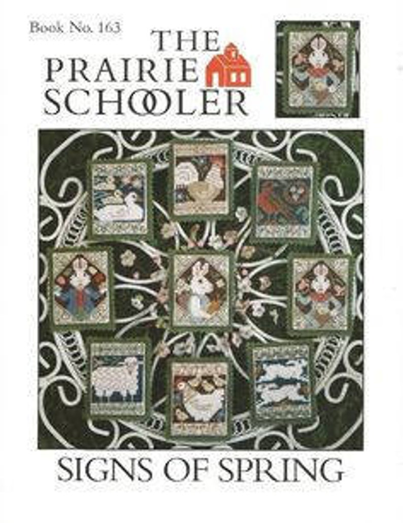 The Prairie Schooler SIGNS OF SPRING Cross Stitch Pattern Chart Book No ...