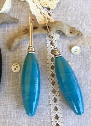 ROVARIS murano Glass Seam Ripper and Frogger Set | Etsy