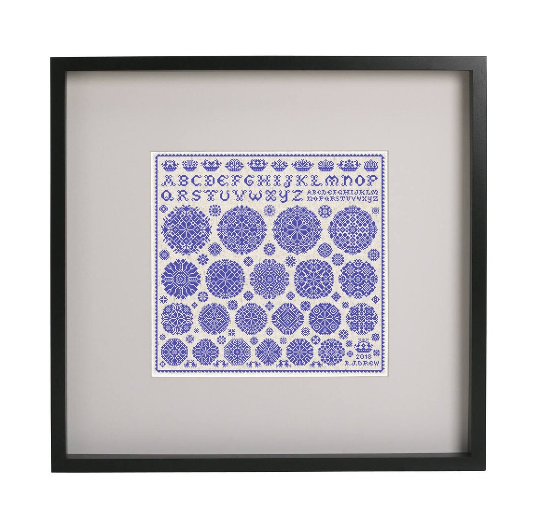 PDF INSTANT DOWNLOAD • Quiltify Design • "nouveau Vierlanden" • Counted ...