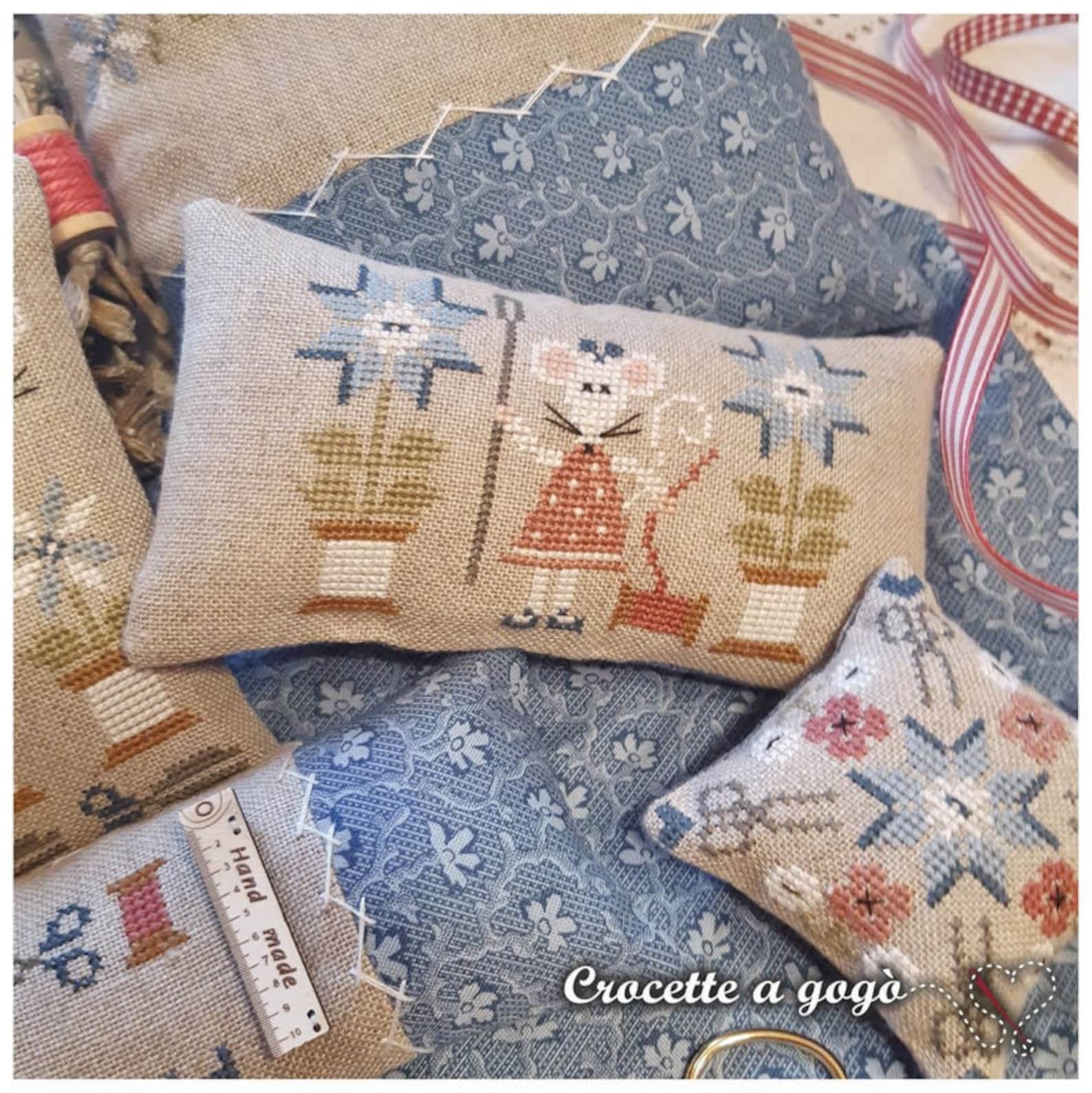 CROCETTE A GOGO "keep Calm & Cross Stitch" Counted Cross Stitch Pattern ...