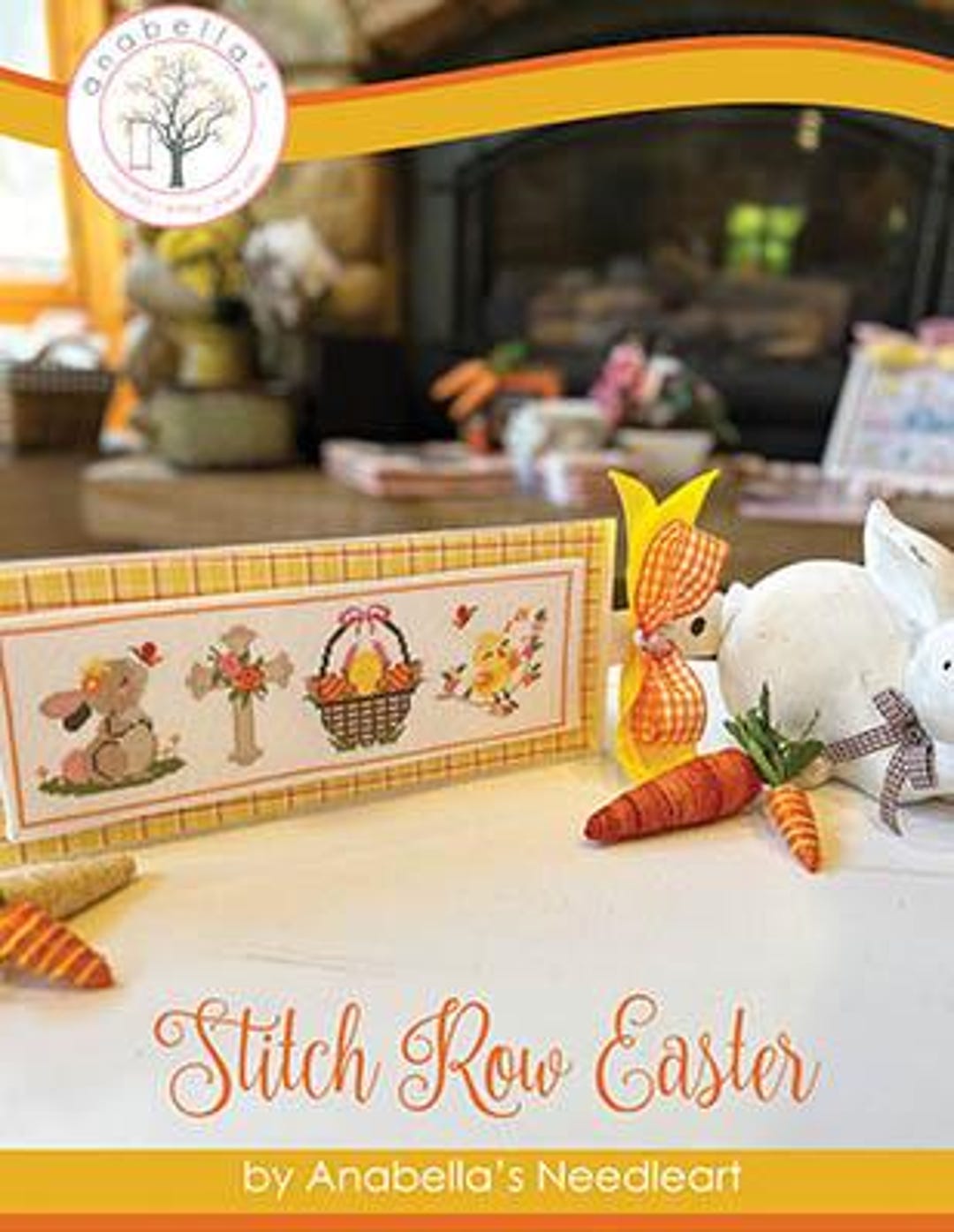 Anabella's "stitch Row Easter" Counted Cross Stitch Pattern, Chart ...
