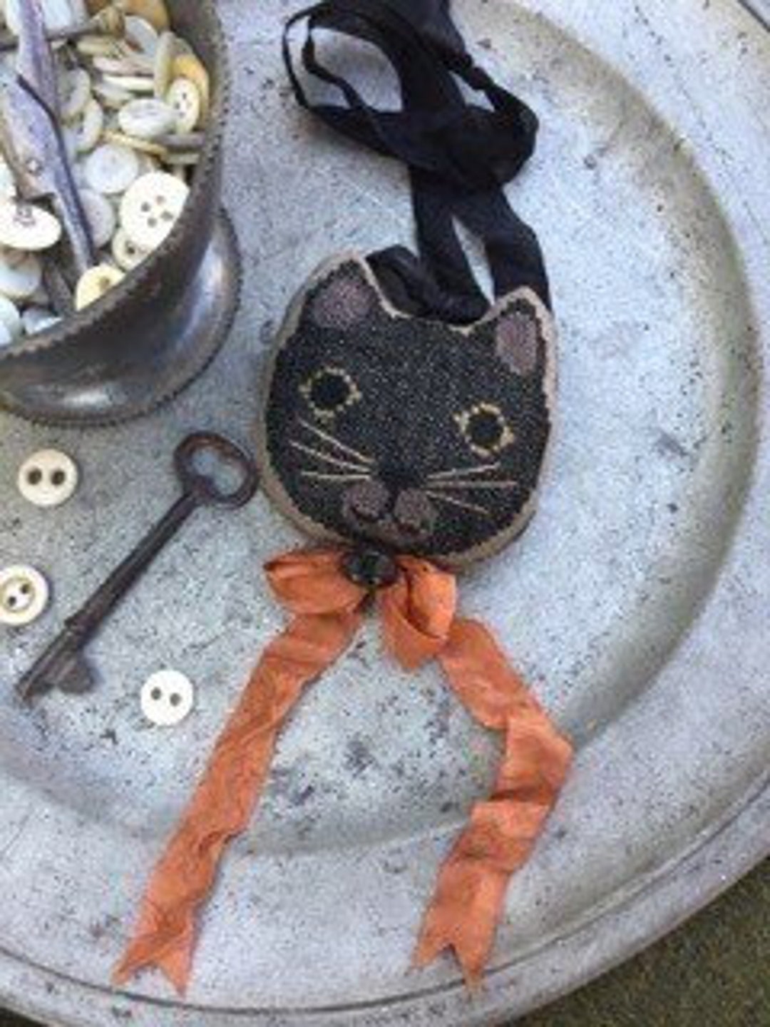 STACY NASH PRIMITIVES "animal Cracker Crumb Series - Oliver" Counted ...