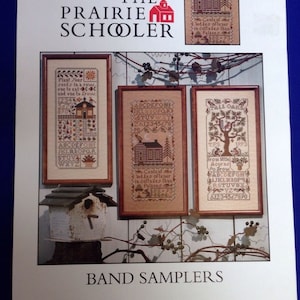 The Prairie Schooler "band Samplers", Counted Cross Stitch, Alphabet ...
