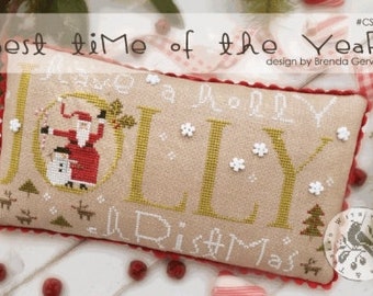 With Thy Needle & Thread the Christmas Bird Brenda Gervais, Counted ...