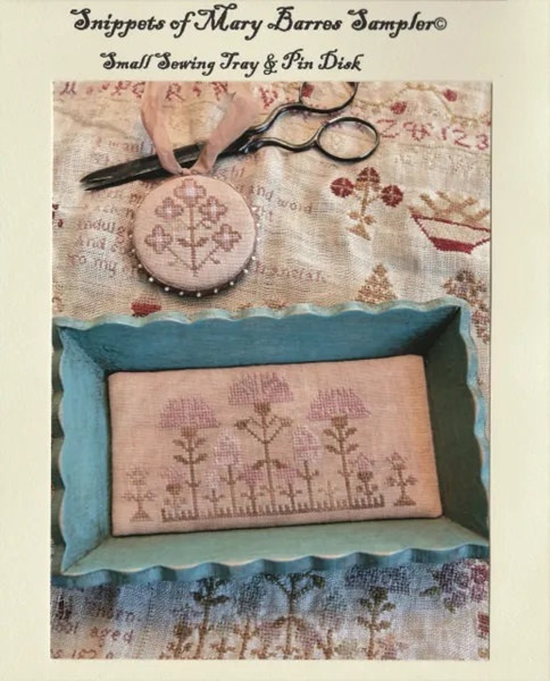 STACY NASH PRIMITIVES snippets of Mary Barres Sampler Counted Cross Stitch Pattern, Chart ...
