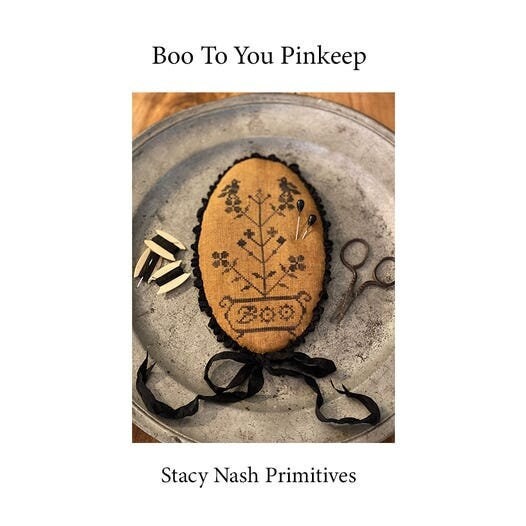 STACY NASH PRIMITIVES boo to You Pinkeep Counted - Etsy