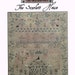 The SCARLETT HOUSE "seven Sheep Sampler" • Counted Cross Stitch Pattern ...