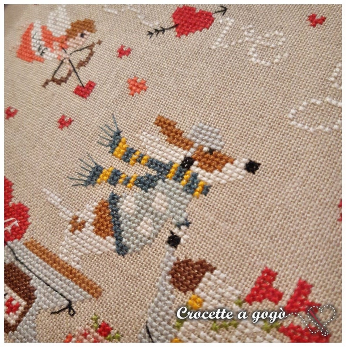 CROCETTE A GOGO "jack and Megghy" • Counted Cross Stitch Pattern ...