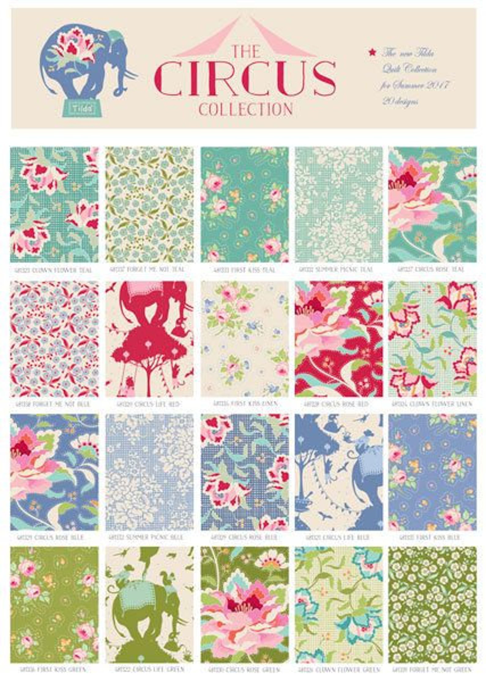 TILDA the CIRCUS COLLECTION 2017 by Tone Finnanger Circus Life Clown ...