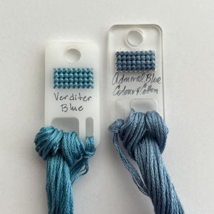 The PRIMITIVE HARE thread Drops Set of 4 Drops, Clear Acrylic - Etsy