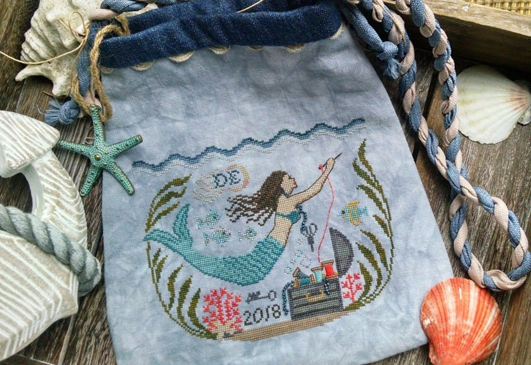 LILA'S STUDIO sirena Counted Cross Stitch - Etsy