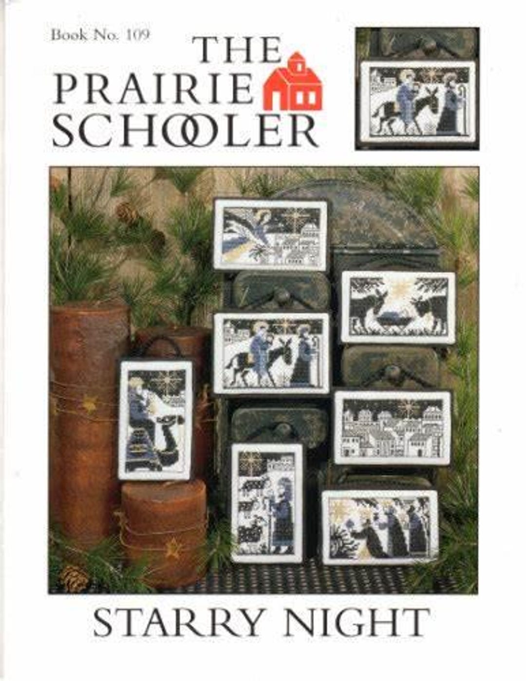The Prairie Schooler STARRY NIGHT Counted Cross Stitch Pattern, Winter ...