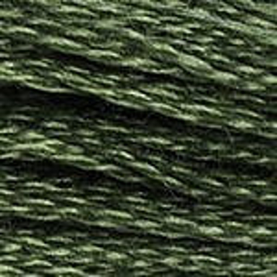 DMC Floss Color 3362 "dark Pine Green" Embroidery Floss 2 Skeins, 6 ...