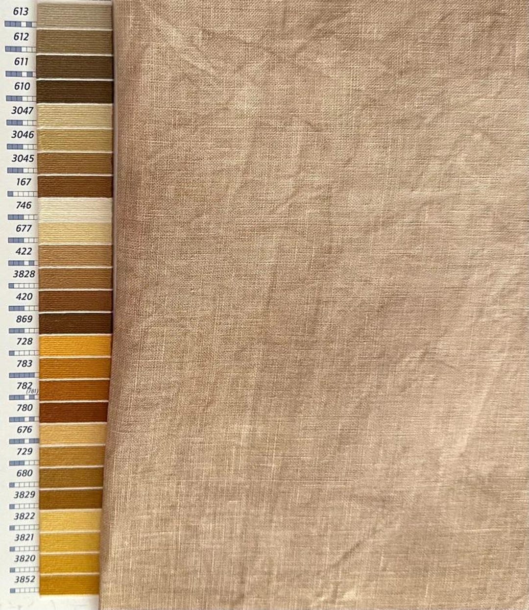 Cow Fodder 40 Ct. ~ by Dames of the Needle ~ Newcastle Linen ~ Hand ...