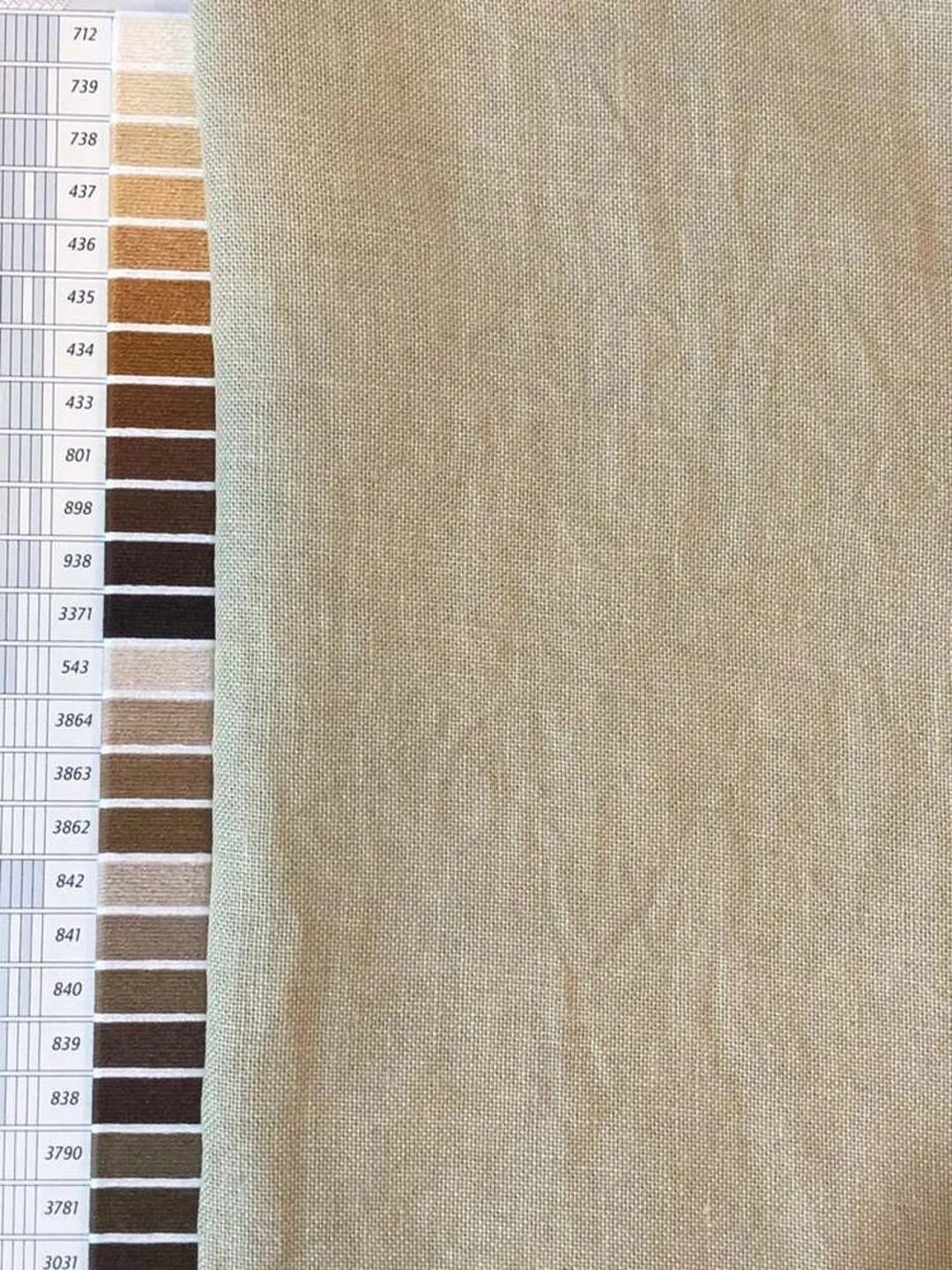 DIRTY EWE 32 Ct. ~ by Dames of the Needle ~ Belfast Linen ~ Hand Dyed ...