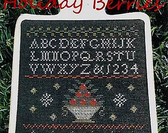 THREADWORK PRIMITIVES quaker Clover Pinwheel Counted Cross Stitch Pattern Chart Primitive ...