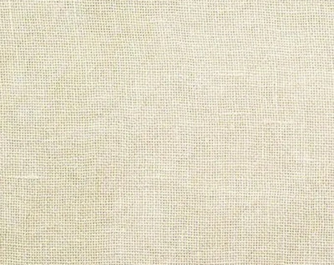 CREAM & SUGAR 32 Ct. Hand-dyed Belfast Linen by Fiber on A Whim 100% ...