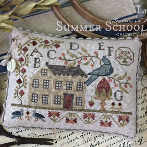 WITH THY NEEDLE Saltbox Quilt Sampler Counted Cross Stitch | Etsy