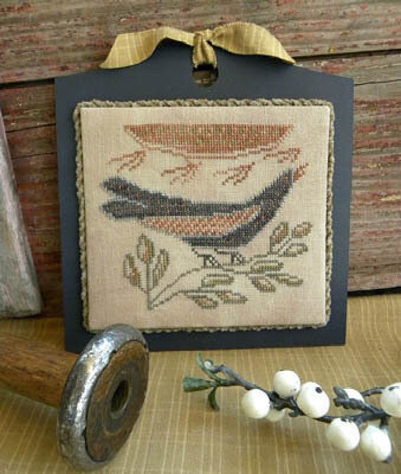 THREADWORK PRIMITIVES sunbird Counted Cross - Etsy
