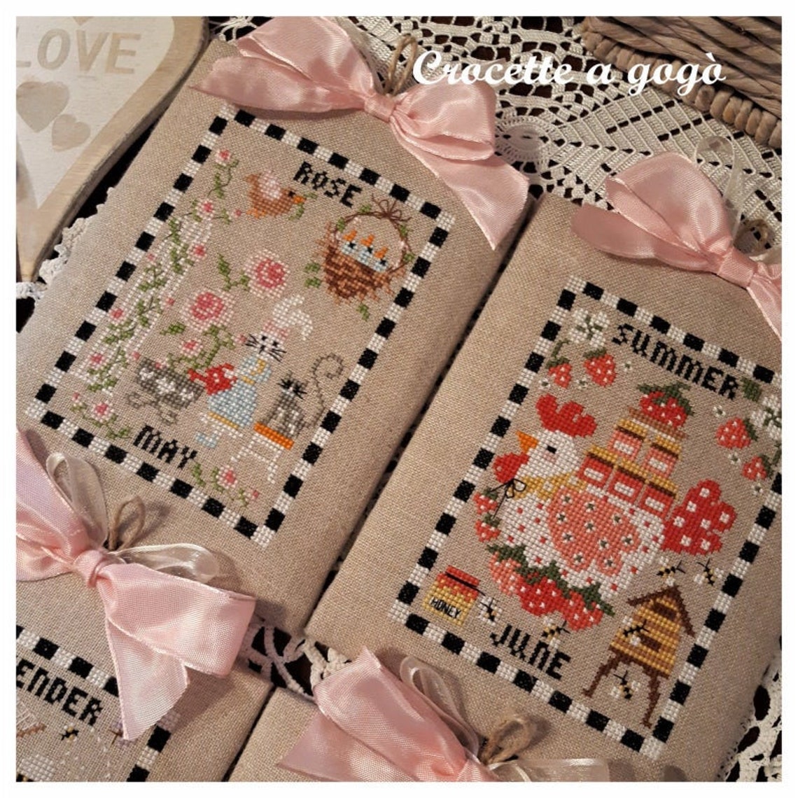 Calendar Part 2 by Crocette A Gogo • Counted Cross Stitch Pattern • May ...