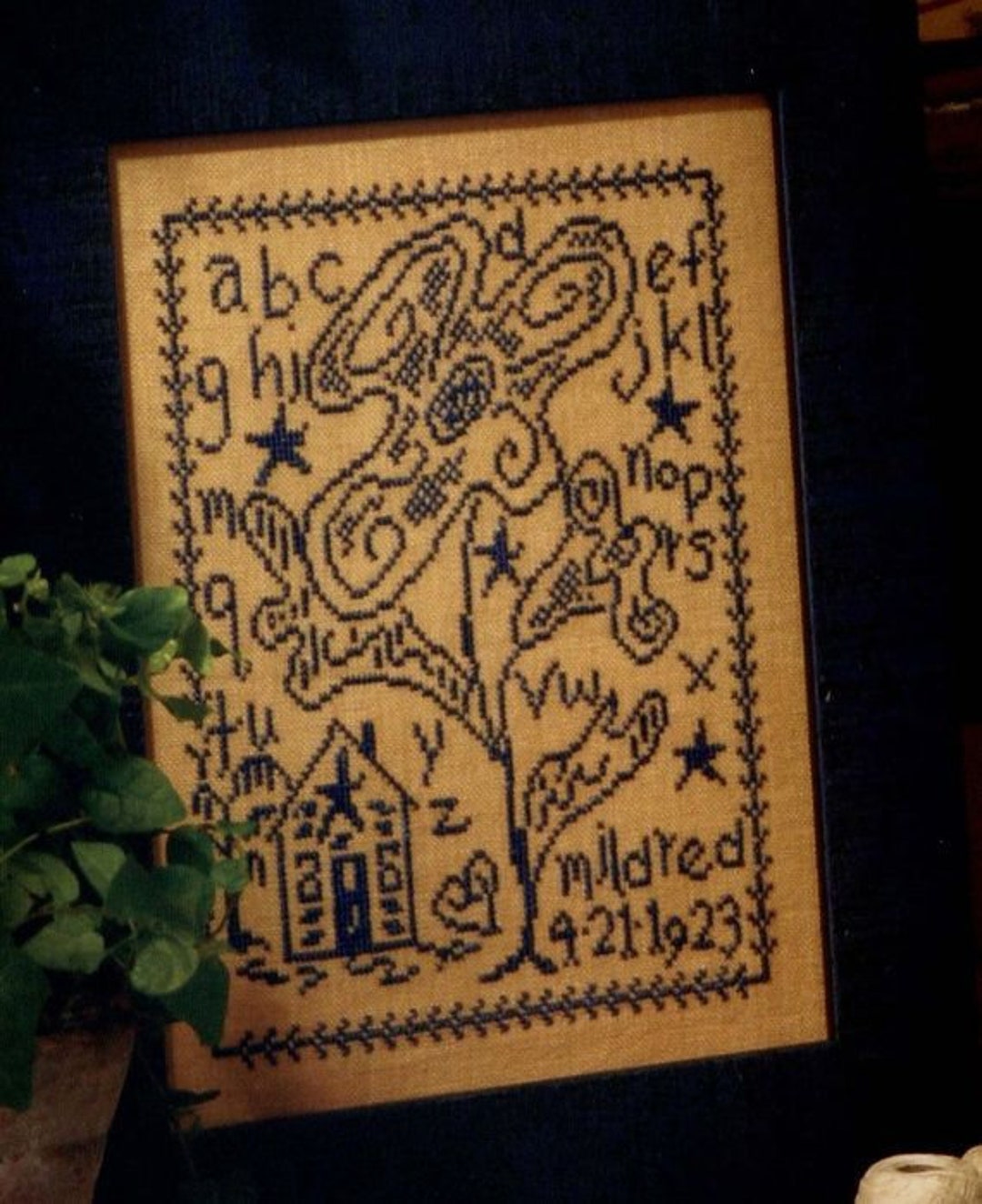 BLACKBIRD DESIGNS "mildred's Sampler" • Counted Cross Stitch Pattern ...
