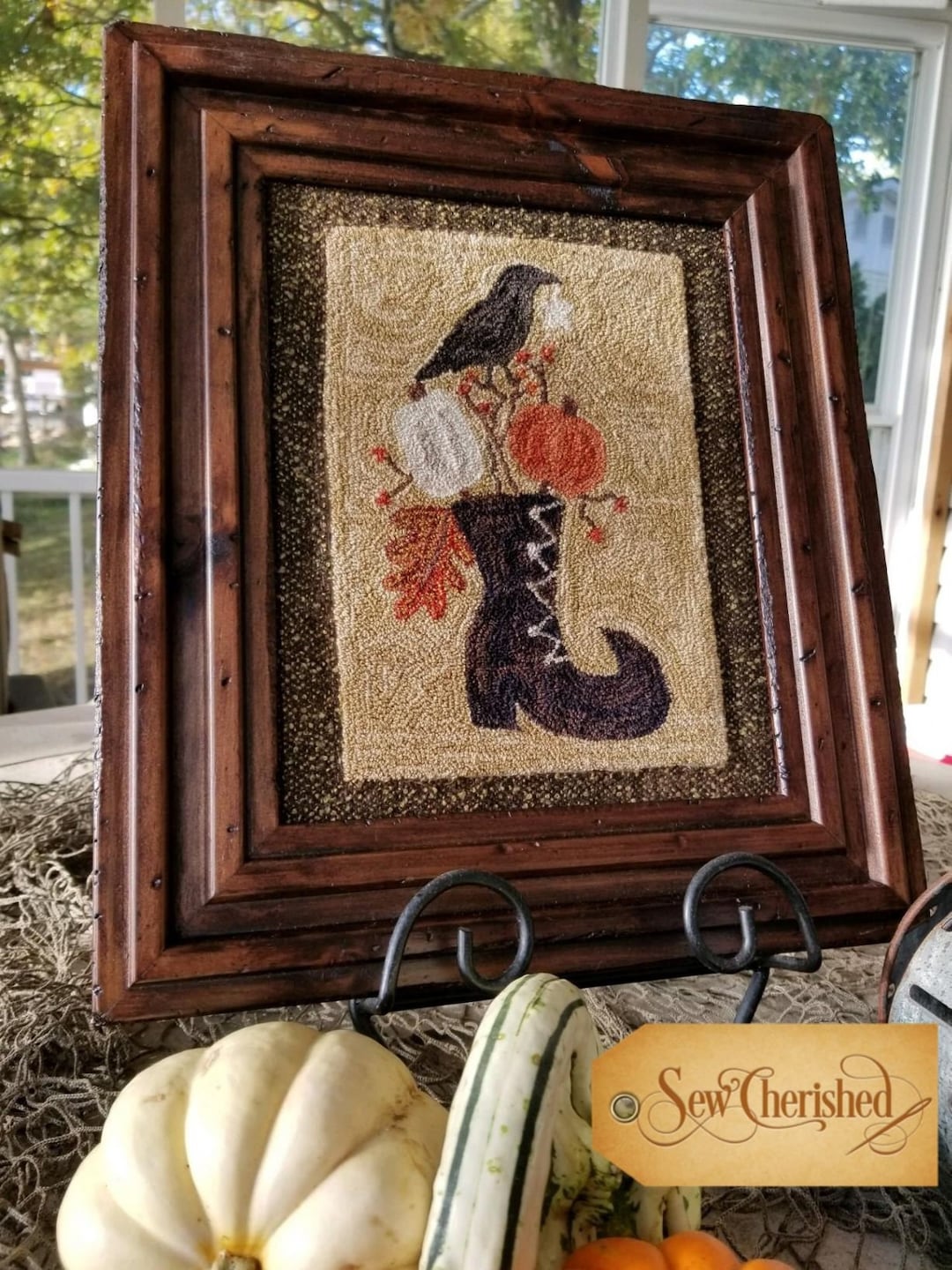 Sew Cherished "something to Crow About" • Includes Punch Needle Pattern ...