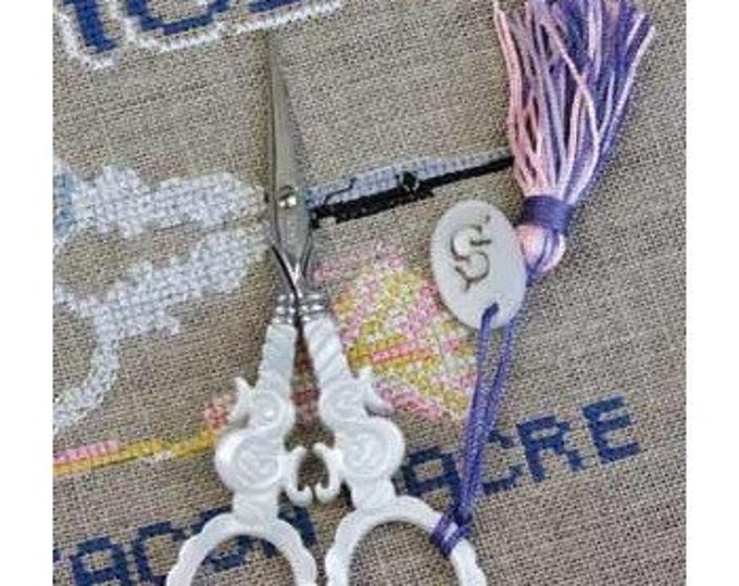 MAISON SAJOU SCISSORS • Mother of Pear Style Scissors - S • Handmade in ...