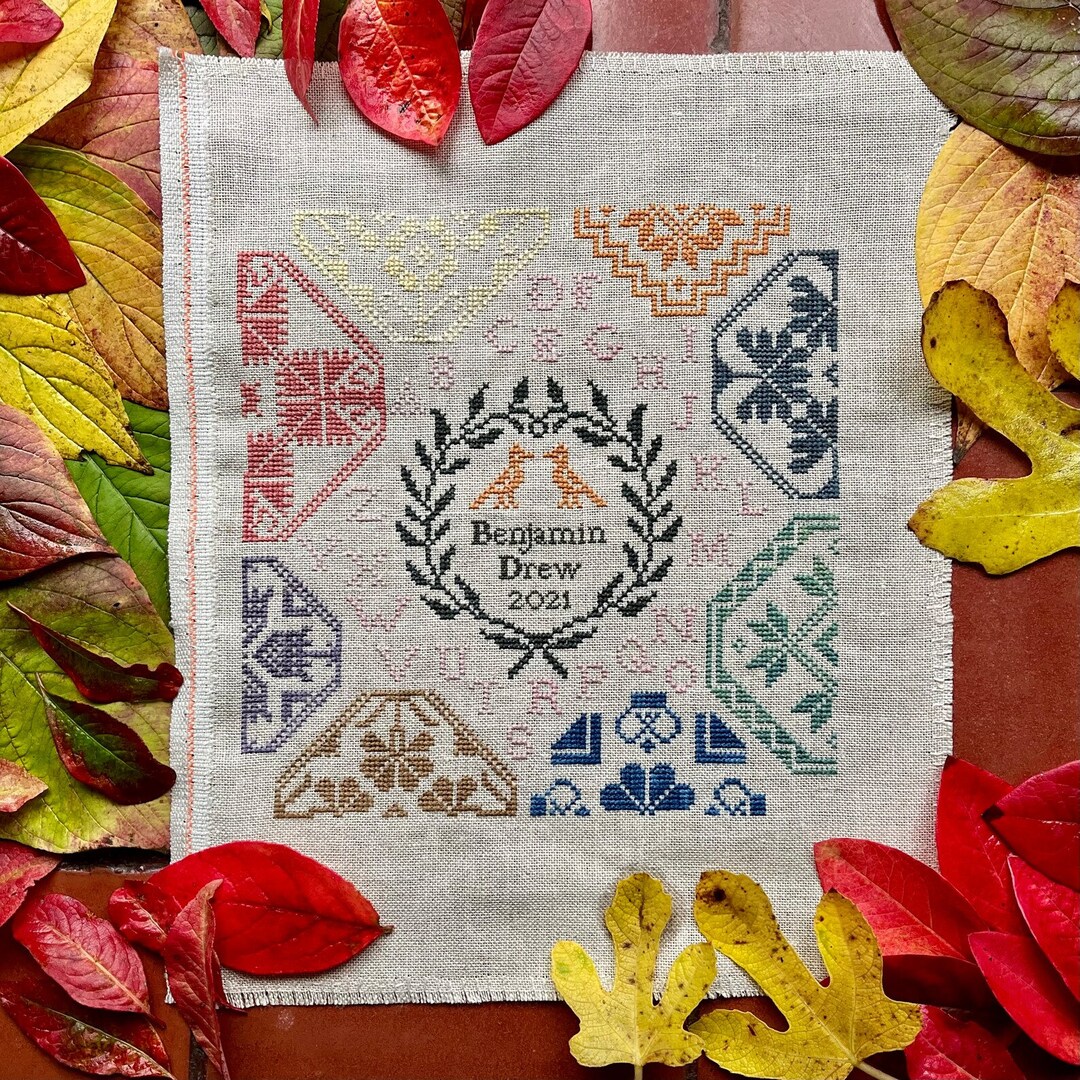 PDF INSTANT DOWNLOAD • Quiltify Design • "eight in A Square" • Counted ...