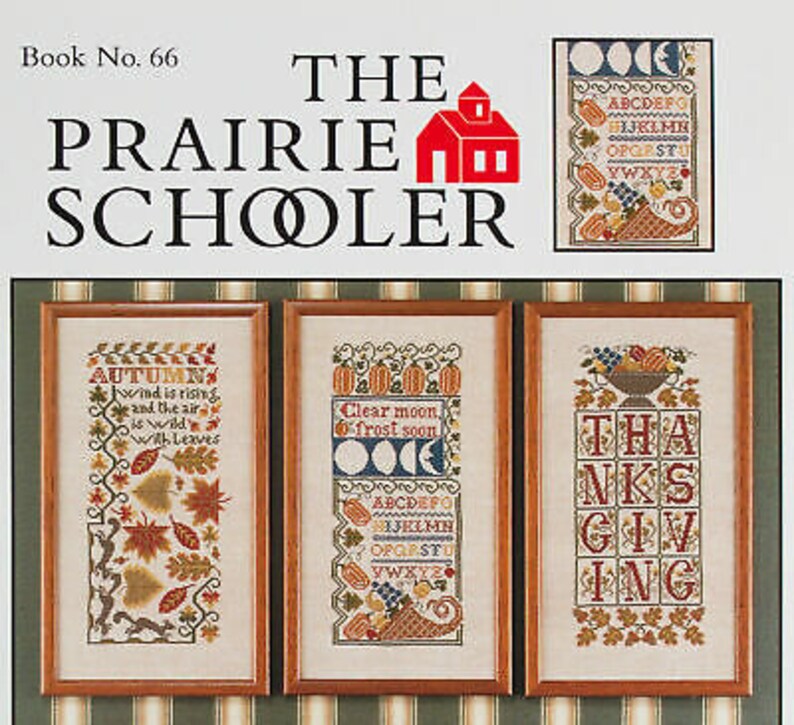 The Prairie Schooler AUTUMN SAMPLERS Counted Cross Stitch | Etsy