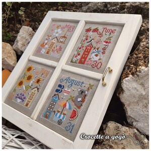 CROCETTE A GOGO "the Time Window - Part 2" • Counted Cross Stitch ...