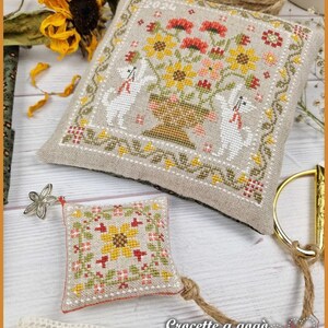 CROCETTE A GOGO "summer Basket" • Counted Cross Stitch Pattern • 2 ...